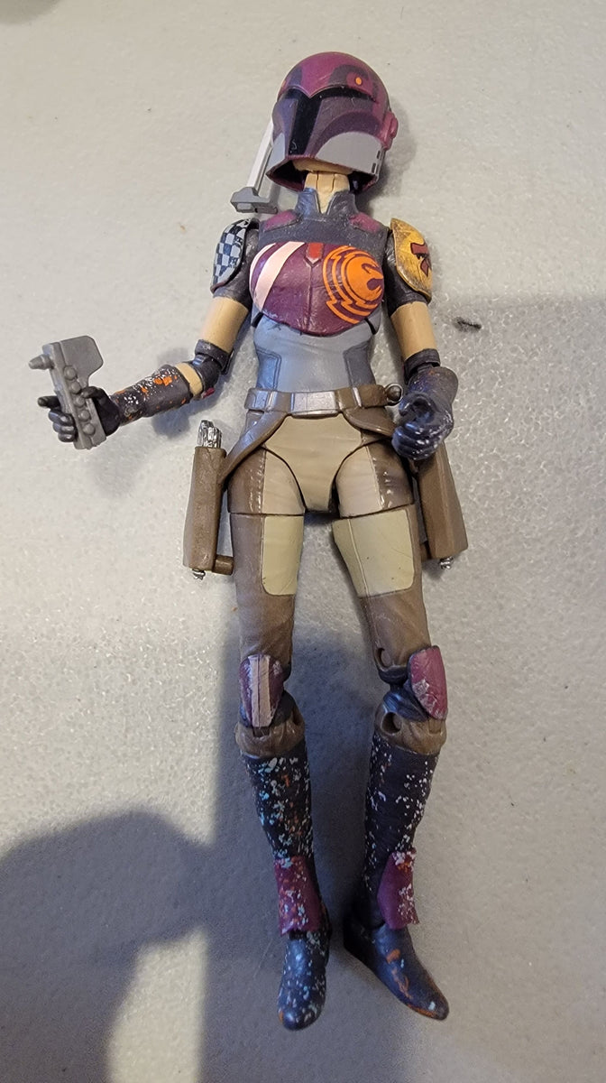 Star Wars Black Series 6" Rebels SABRINE WREN (LOOSE - As Shown ...