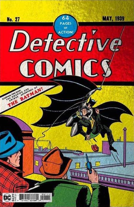 DETECTIVE COMICS #27 - NYCC 2022 FOIL Facsimile Exclusive! ***2 COPIES ...